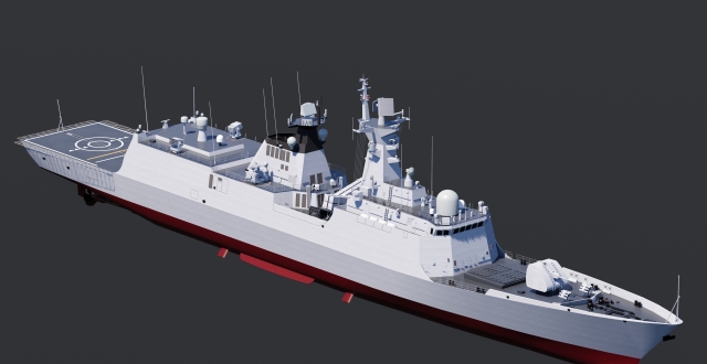 054B暂缓，054A继续“下饺子”，新批次三大改进令其战力大增！_腾讯新闻