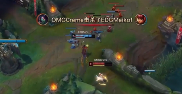 EDG击败OMG，三把劣势两把翻盘，Uzi：Leave千万身家只差一个要求_腾讯新闻