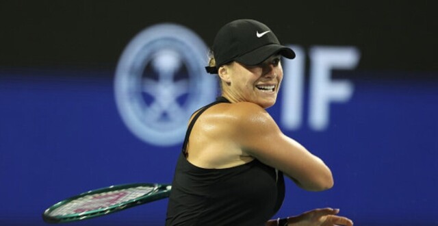 WTA1000迈阿密站：萨巴伦卡1-2不敌卡利尼娜，无缘晋级16强_腾讯新闻