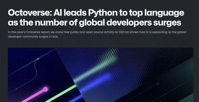 Python成github最受欢迎编程语言 受ai开发需求推动腾讯新闻 