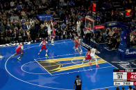 NBA杯小组赛：篮网vs76人丨贡献五大囧素材！西蒙斯空蓝离奇黄油手脱手不进引来费城球迷欢呼嘲笑_腾讯新闻