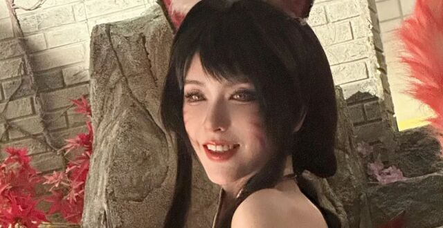 【LPL老婆】Rita cos名人堂皮肤阿狸，眉眼传情妩媚动人_腾讯新闻