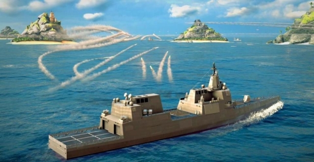 超级舰载雷达，覆盖4500公里半径，缺点也明显，万吨级055塞不下_腾讯新闻