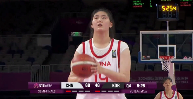 U18女篮半决赛：中国18分狂胜韩国晋级决赛 张子宇34+16+5无解_腾讯新闻