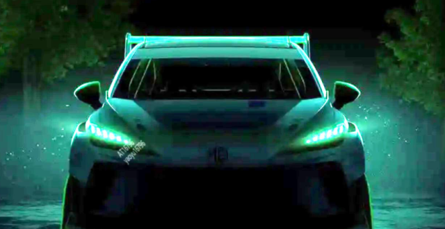 电动拉力赛车！7月13日亮相，名爵MG EX4预告图曝光_腾讯新闻