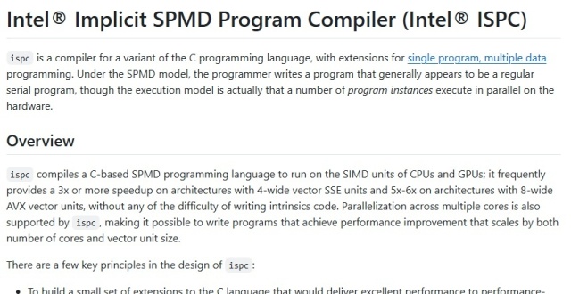 英特尔发布 ISPC 1.2 7 编译器，全面支持 AVX10.2 指令集_腾讯新闻