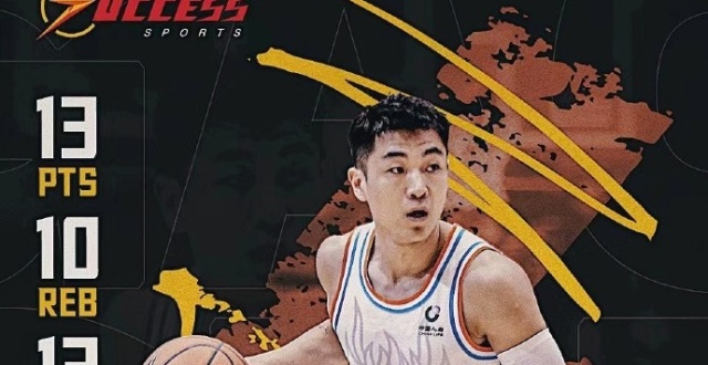 生涯第4次三双！小里程碑感谢王导给机会＆感谢队友们今天给力_腾讯新闻