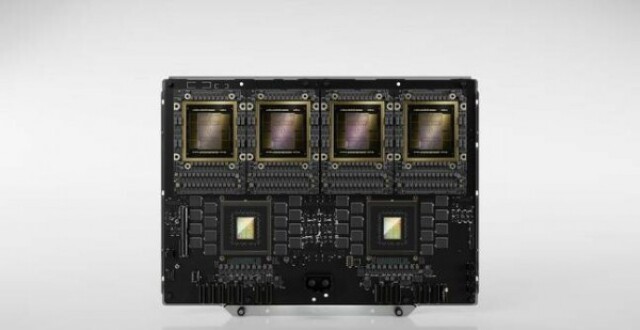英伟达最新Blackwell机板配备四GPU、双Grace CPU且功耗为5.4千瓦_腾讯新闻
