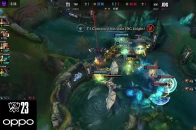 Oner芮尔穿梭闪现开团，Faker沙皇进场打出零换三，S13半决赛精彩操作_腾讯新闻