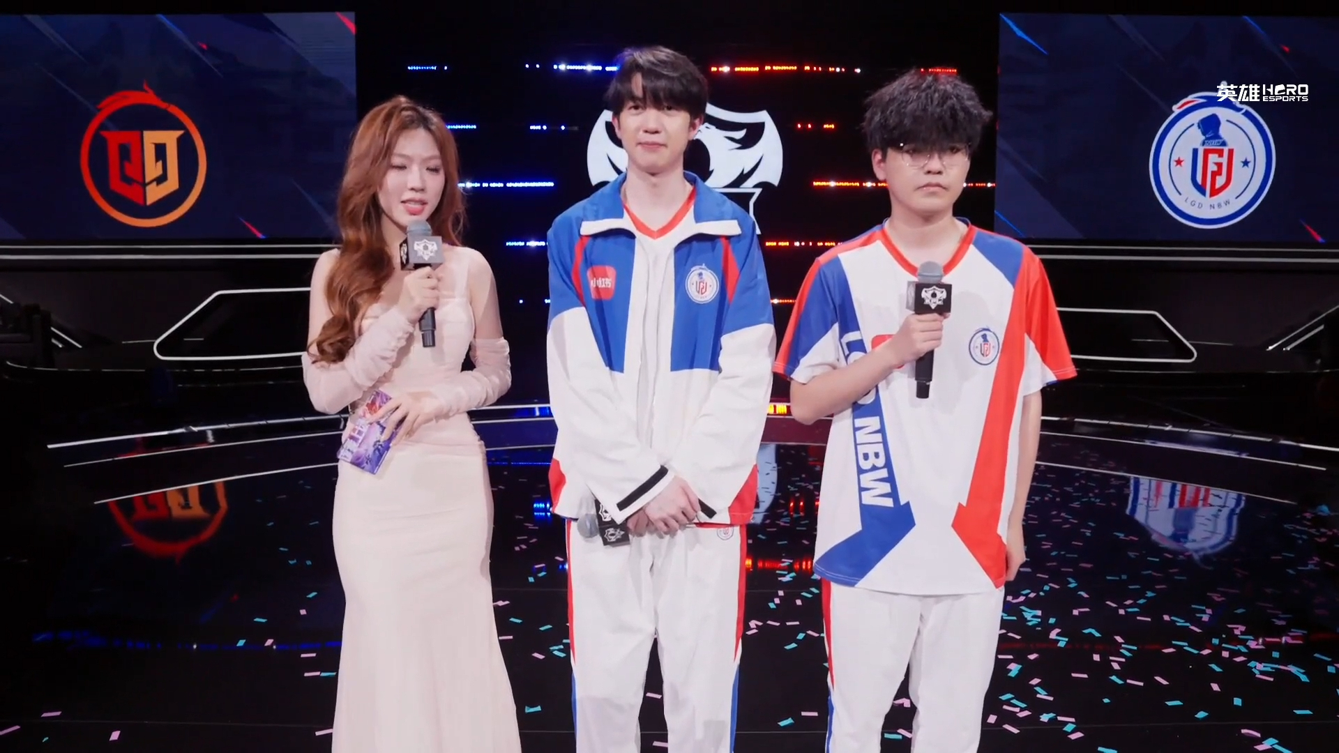 【赛后采访】杭州LGD.NBW.小落(王科)、小白熊(程家辉)：带着殊死一搏的决心吧_腾讯新闻