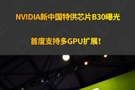 NVIDIA新中国特供芯片B30曝光 首度支持多GPU扩展！_腾讯新闻