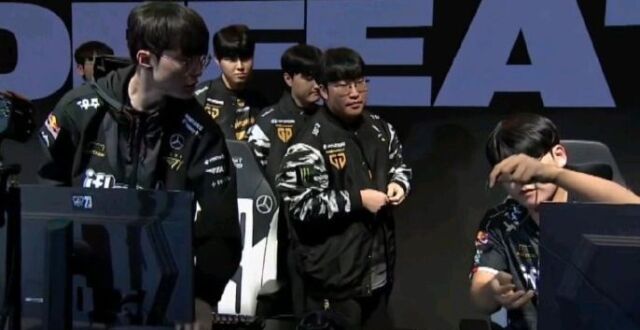 S13：T1完美节奏零封C9！Uzi：这把我上都赢了啊！_腾讯新闻