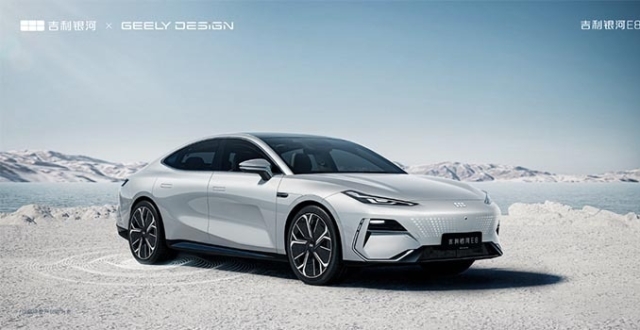 风阻低至0.199Cd，SEA架构首款轿车吉利银河E8正式曝光_腾讯新闻