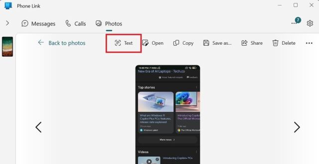 微软向 Win10 / Win11 用户开放 OCR 提取安卓手机照片中文本功能_腾讯新闻