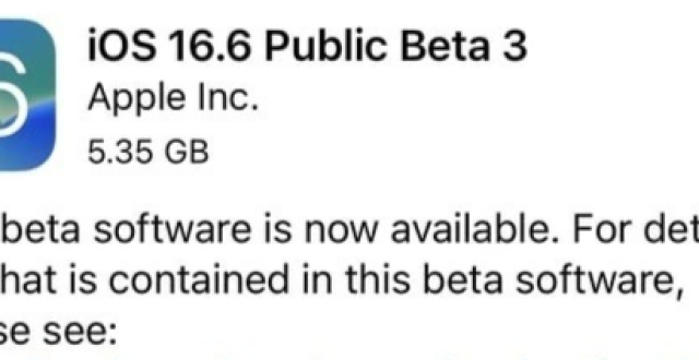 iOS16.6公测版推送达5.3GB，iOS17推出三款老机型加速贬值_腾讯新闻