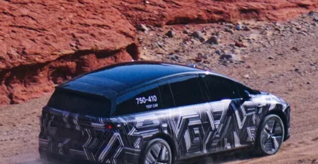 理想i8测试谍照曝光 7月份发布 定位六座纯电SUV_腾讯新闻