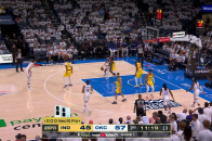 NBA总决赛G1：步行者vs雷霆丨球队进攻全得靠我！亚历山大撤步中投+急停中投连续拿下4分_腾讯新闻