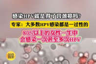 感染HPV就是得了宫颈癌吗？专家：大多数HPV感染都是一过性的,80%以上的女性一生中会感染一次甚至多次HPV_腾讯新闻
