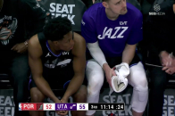 NBA常规赛：开拓者126-133爵士丨爵士六人上双加时逆转战胜开拓者终结连败_腾讯新闻