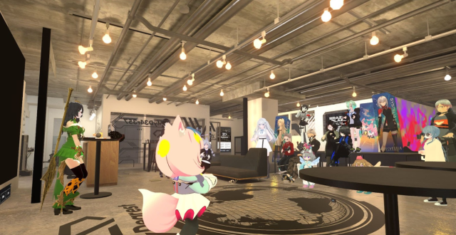 日本 VR 游戏公司 MyDearest 在 VRChat 发布虚拟办公室_腾讯新闻