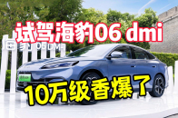 试驾比亚迪海豹06dmi，10万级香爆了，还要啥自行车_腾讯新闻