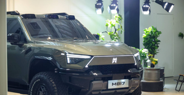 首批搭载华为乾崑智驾ADS 4 东风猛士M817全球首秀_腾讯新闻