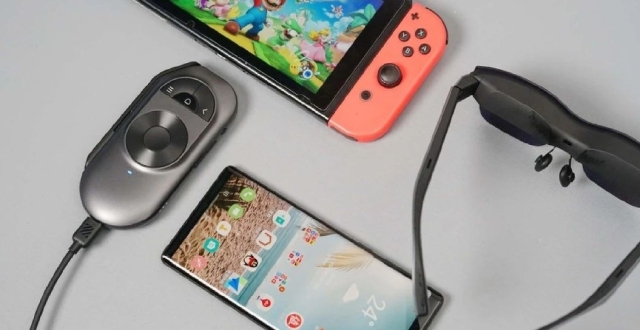 给Switch配块201英寸巨屏：雷鸟Air2 XR眼镜初体验_腾讯新闻