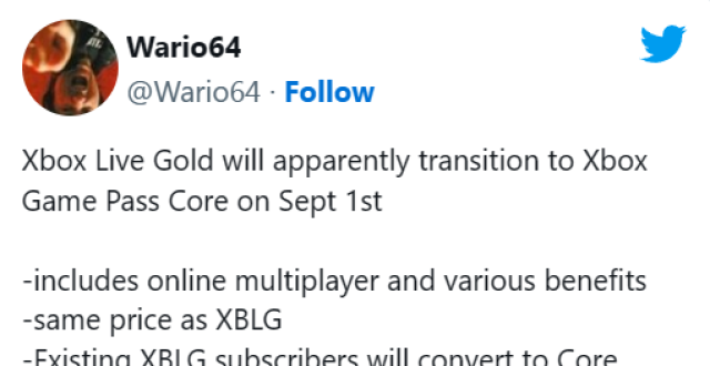 消息称微软 Xbox 金会员服务将被砍，“XGP Core”取而代之_腾讯新闻