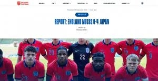 打服欧洲日本U18日前4-0狂胜英格兰U18！日本男足4-1德国_腾讯新闻