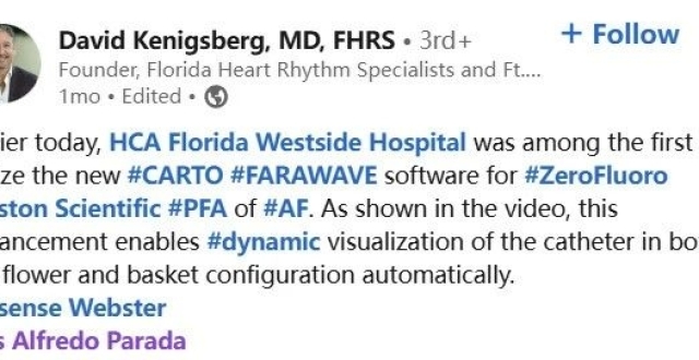 直击国际临床动态！Carto系统联动FARAPULSE体验_腾讯新闻
