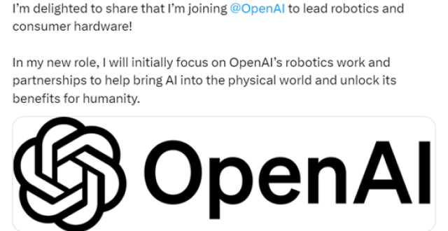 OpenAI挖来VR界大神Caitlin，领导研发实体AI硬件_腾讯新闻