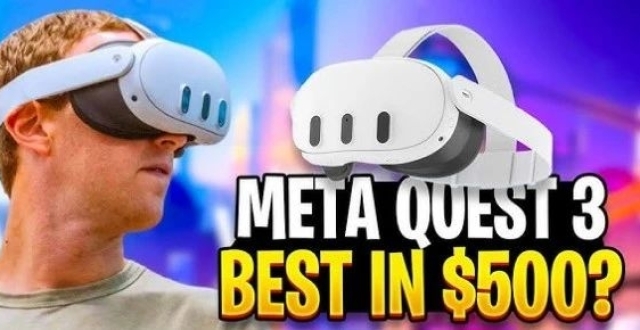 Meta Quest 3上手体验：一扇通往元宇宙的绝佳门户，但门后的世界仍是一片荒芜_腾讯新闻