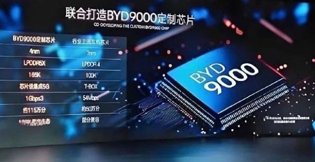比亚迪推4nm制程高算力车机芯片，媲美高通骁龙8155，已成功装车_腾讯新闻