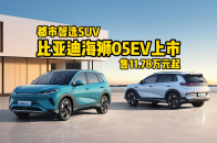 都市智选SUV，比亚迪海狮05EV上市，售11.78万元起_腾讯新闻