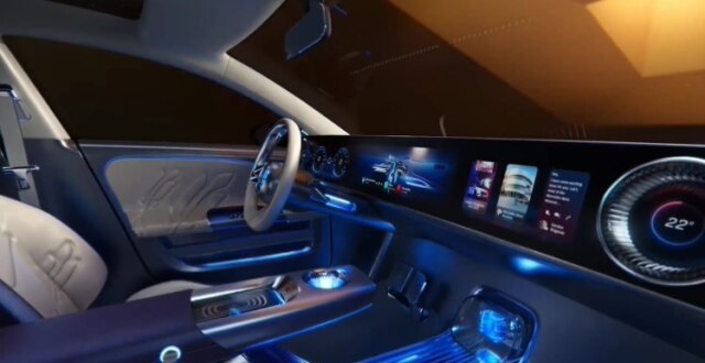 奔驰官宣参展 CES 2024：发布最新一代 MBUX 车载系统_腾讯新闻