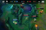 JDG击败KT晋级四强！双C绝境救主力挽狂澜！炮车神助攻摧毁基地_腾讯新闻