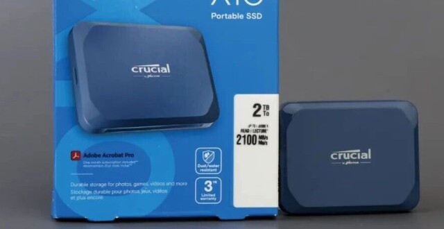 采用USB 3.2 Gen 2×2接口、速度突破2100MB/s！英睿达X10移动固态硬盘测试_腾讯新闻