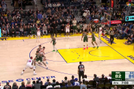 NBA常规赛：雄鹿93-104勇士丨巨星能力！巴特勒加速突破迎着字母哥急停跳投稳稳命中_腾讯新闻