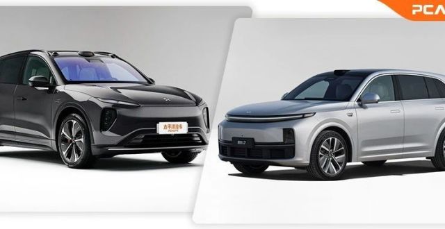 老冤家又碰头！蔚来ES6 VS 理想L7：电动大五座SUV，谁才是高性价比之选？_腾讯新闻