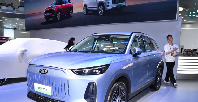 奇瑞开始搅局，插混中型SUV风云T9起步12.99万，7秒破百_腾讯新闻