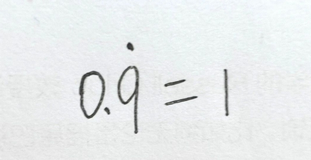 为什么说0.9999……=1？_腾讯新闻