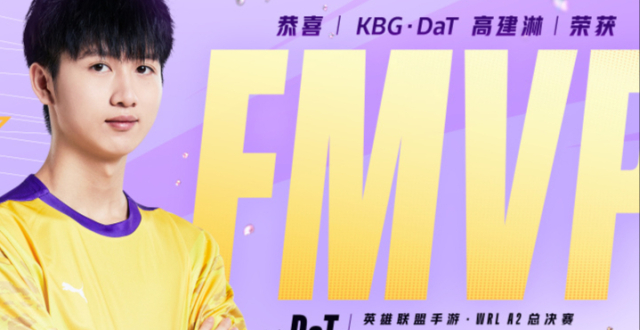 恭喜KBG.DaT荣获英雄联盟手游WRL A2总决赛最有价值选手_腾讯新闻