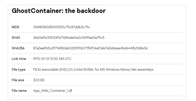 卡巴斯基发现针对 Microsoft Exchange 服务器的新后门程序_腾讯新闻