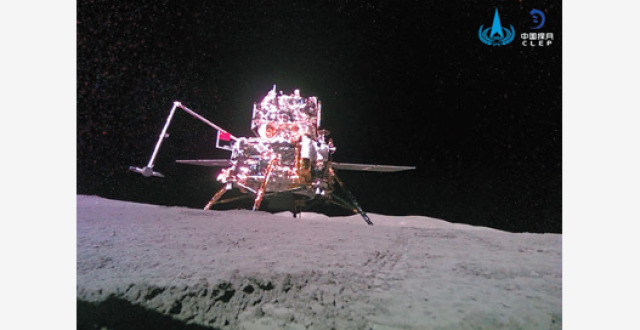 嫦娥六号完成世界首次月球背面采样和起飞（科技自立自强·逐梦深空）_腾讯新闻