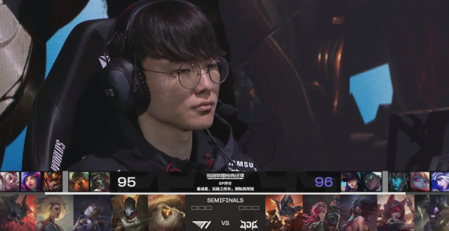 JDG首战惨遭T1碾压，369兰博绝食登热搜，Faker连闪现都不用_腾讯新闻