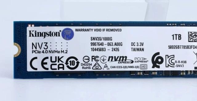不到400就能买到的高性能SSD——金士顿NV3 PCIe 4.0 NVMe固态硬盘1TB测试_腾讯新闻