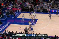 NBA常规赛：雄鹿vs76人第2节英文原声回放_腾讯新闻