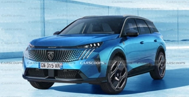 国内现款17.87万起售，新款标致5008外观曝光，提供两种动力可选_腾讯新闻