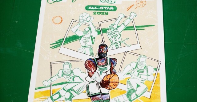 凯尔特人：Vistaprint为比赛制作五星全明星海报_腾讯新闻