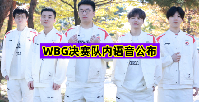 WBG决赛语音公布，Theshy全程安慰队友，WeiWei“指责”小虎_腾讯新闻